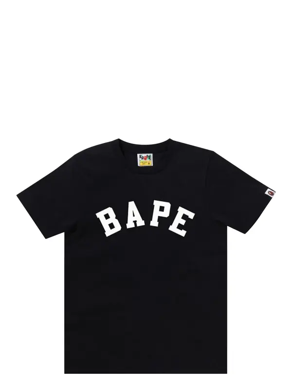 A BATHING APE Logo Tee #2 - Black