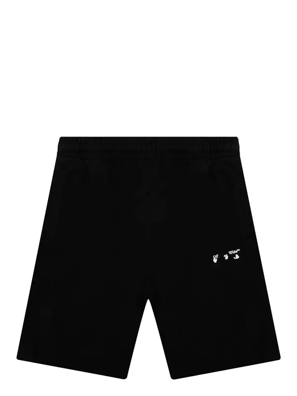Off-White Logo Sweatshorts - Black