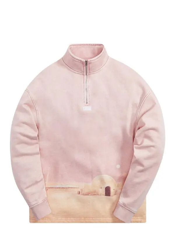 Kith For Star Wars Tatooine Quarter Zip - Pink