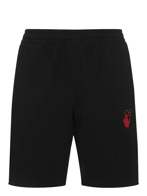 Off-White Starred Arrow Sweatshorts - Black
