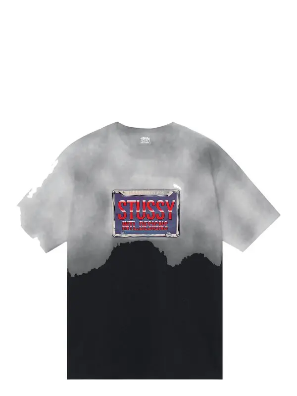 StÜssy Plates Tee - Black