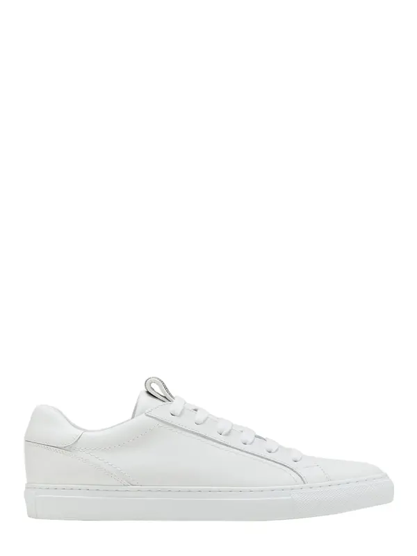 Brunello Cucinelli City Leather Low-top Sneakers - Blanco