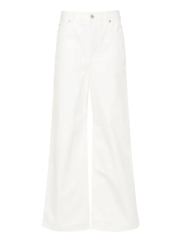 Loewe High-rise Straight-leg Jeans - White