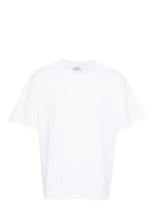 Sandro Round-neck T-shirt - White