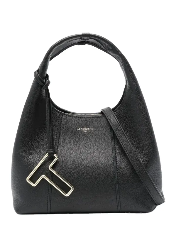 LE TANNEUR Small Juliette Leather Tote Bag - Black