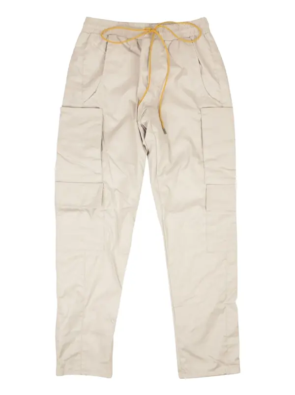Rhude Drawstring Cargo Trousers - Neutrals