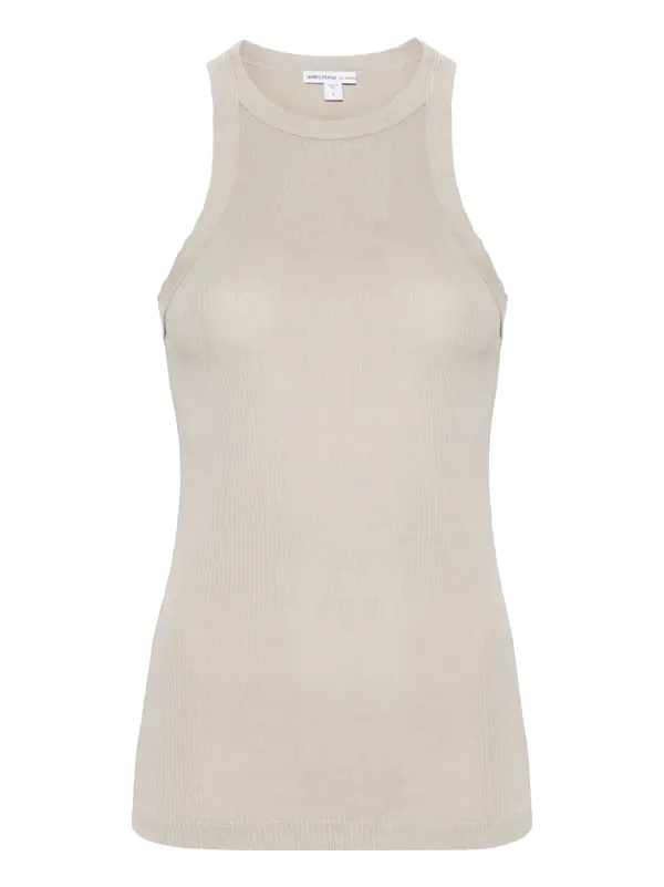 JAMES PERSE Fine-ribbed Tank Top - Grey