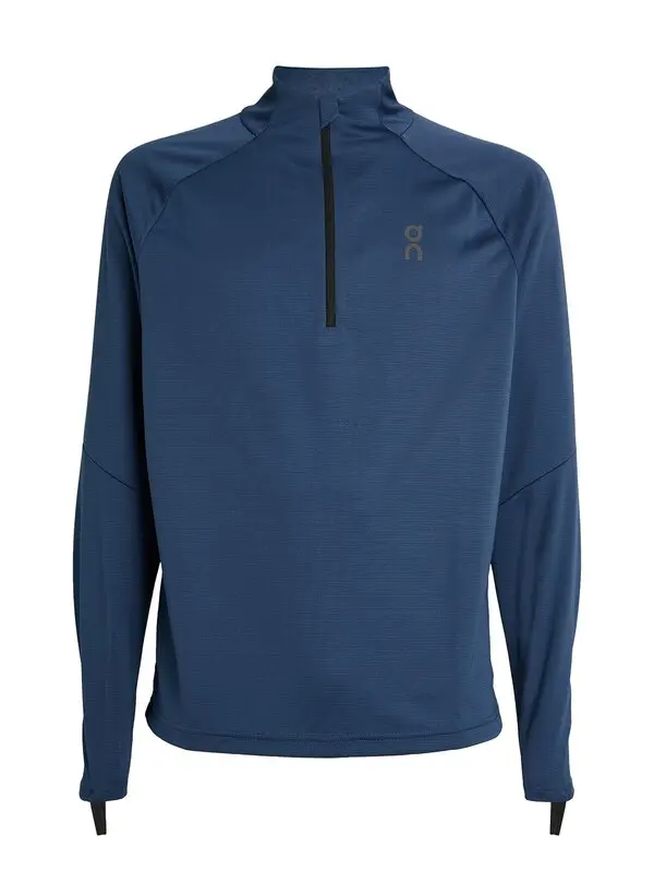 On Long Sleeve Climate Top - Navy