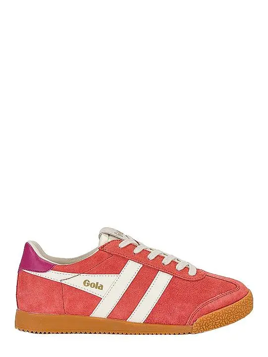 Gola Elan Sneaker - Coral  Off White  & Fuchsia
