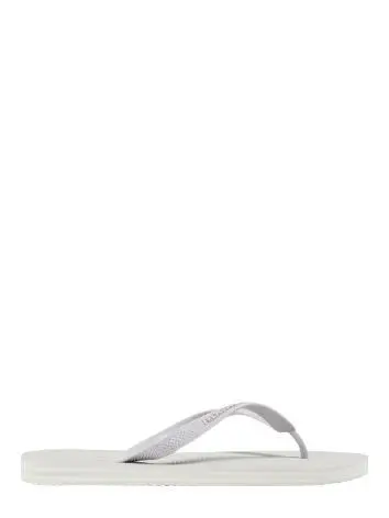 Frescobol Carioca Rubber Flip Flops - Light Gray