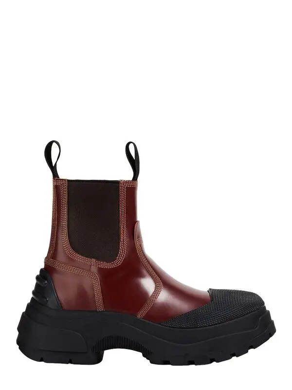 MAISON MARGIELA Alex Leather Chelsea Boots - Chocolate