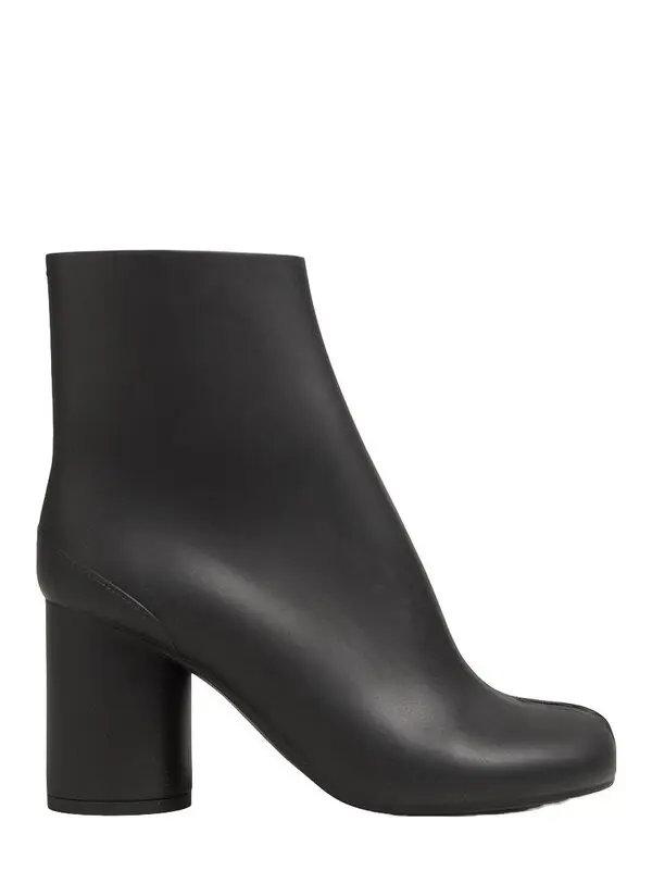 MAISON MARGIELA Pvc Split-toe Ankle Boots - Black