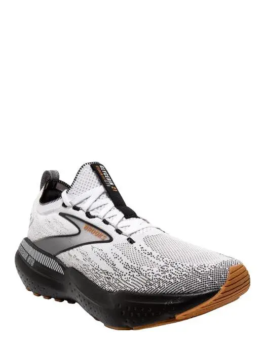 Brooks Glycerin Stealthfit 21 Running Shoe - White/ Grey/ Black