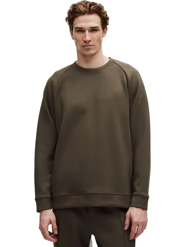 Lululemon Smooth Spacer Classic-fit Crew - Olive Brown