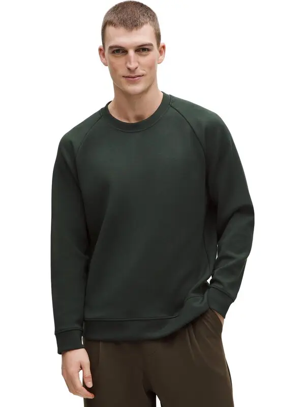 Lululemon Smooth Spacer Classic-fit Crew - Rainforest Green