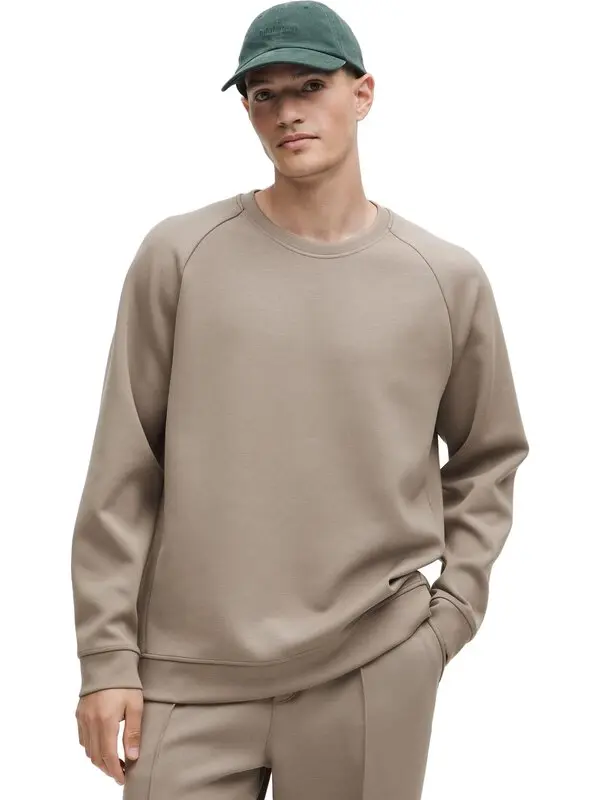 Lululemon Smooth Spacer Classic-fit Crew - Warm Ash Grey