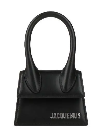 Jacquemus Leather Mini Bag - Black