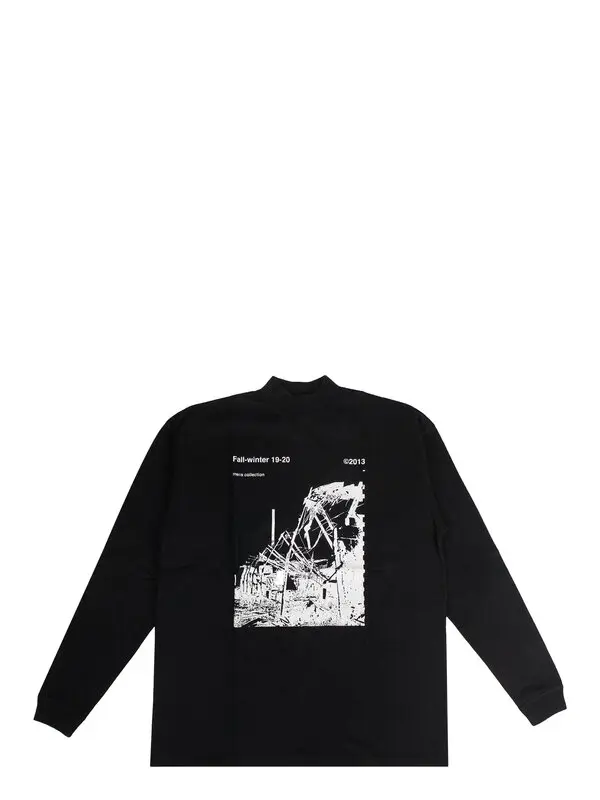 Off-White Factory Mock Neck T-shirt - Black