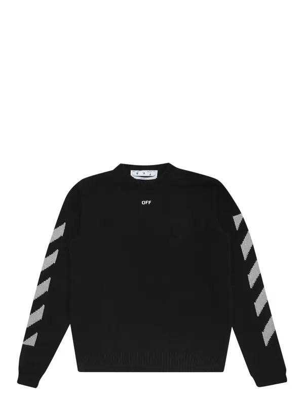 Off-White Arrow Crewneck Sweater - Black