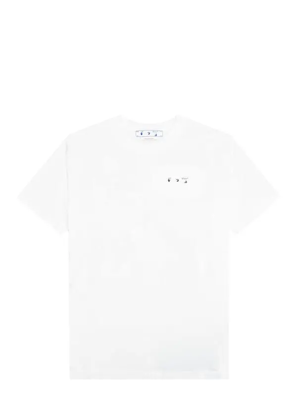 Off-White Caravaggio Paint Over Short-sleeve Tee /black - White
