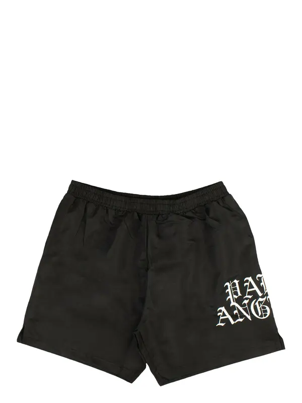Palm Angels Logo Track Shorts - Black