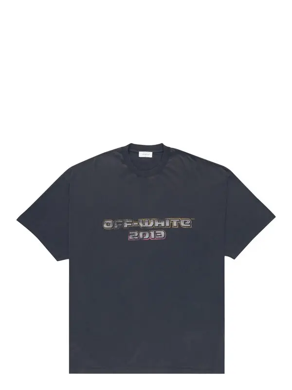 Off-White Digit Bacchus Over Short-sleeve Tee /multicolor - Black