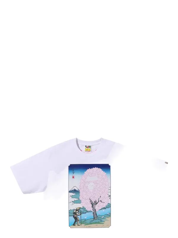 A BATHING APE Sakura Tee - White