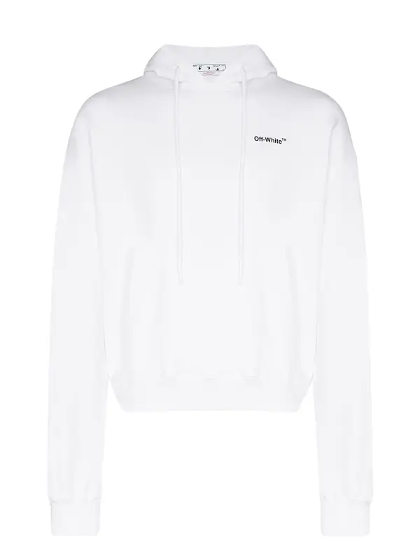 Off-White Caravag Arrow Over Hoodie - White