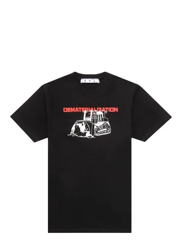 Off-White Dematerialization Tee /red - Black