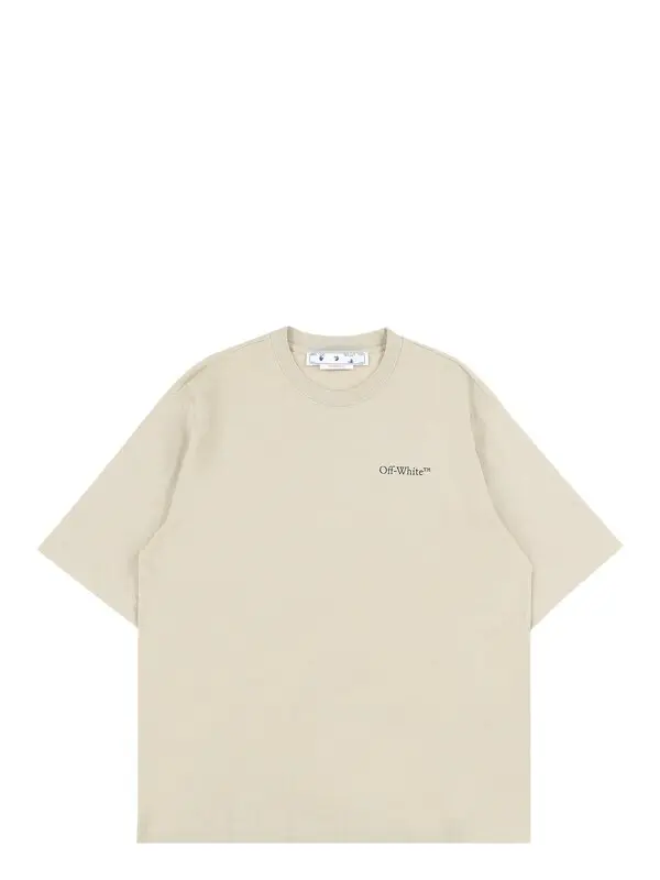 Off-White Caravaggio Crowning Skate Tee 'dark Sand - Tan