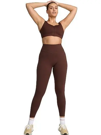 Victoria's Secret Vsx Elevate™ High-compression Legging - Brown