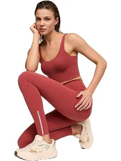 Victoria's Secret Vsx Elevate™ High-compression Legging - Red