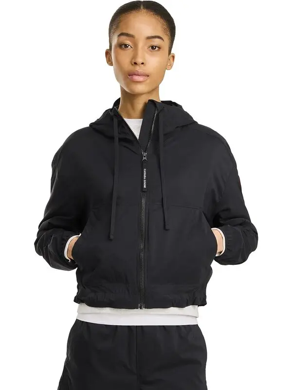 Canada Goose Lightweight Kaslo Cropped Jacket - Black