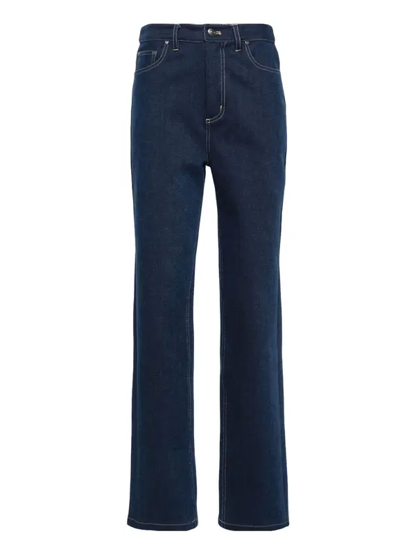 Remain Birger Christensen Straight-leg Jeans - Blue