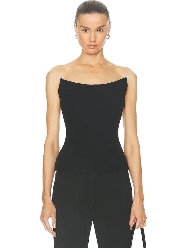 Givenchy Corset Bustier Top - Black