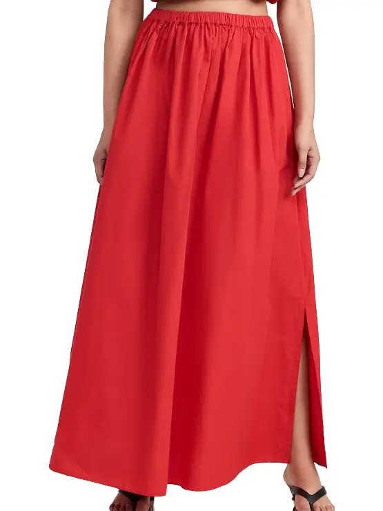 Playa Lucila Maxi Skirt - Red