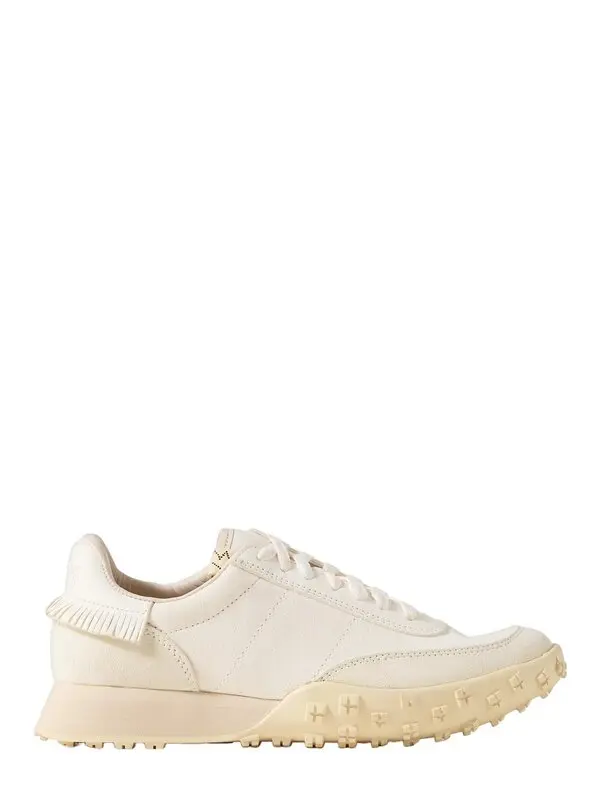 Visvim Hospoa Fringed Sneakers - Neutrals