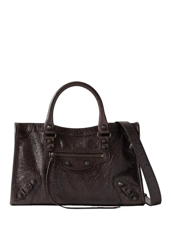 Balenciaga Le City Tote - Brown