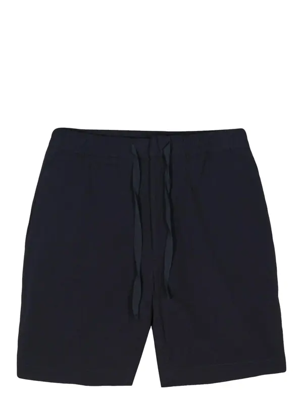 Officine Générale Phil Seersucker Shorts - Blue