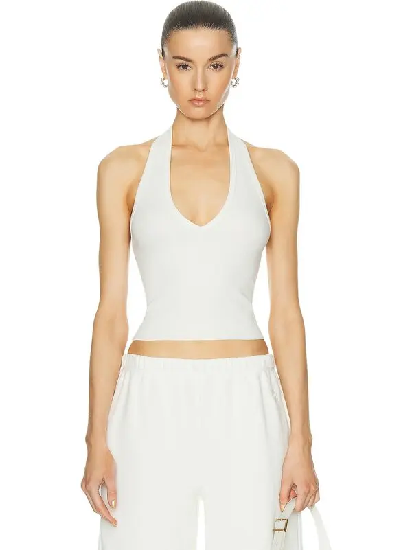 Eterne Halter Top - Cream