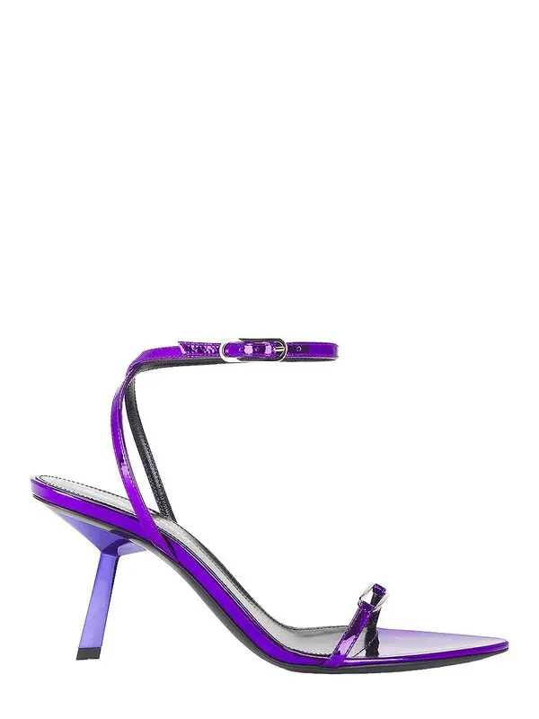 Saint Laurent Kitty Sandal - Plum Violet