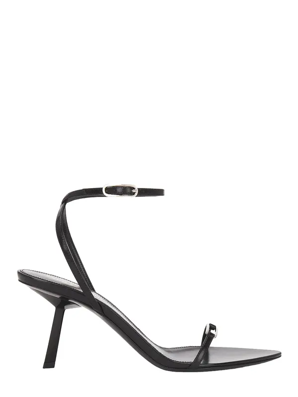 Saint Laurent Kitty Sandal - Noir