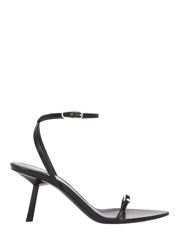 Saint Laurent Kitty Sandal - Noir
