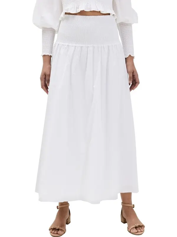 Hill House Home The Delphine Nap Skirt - White