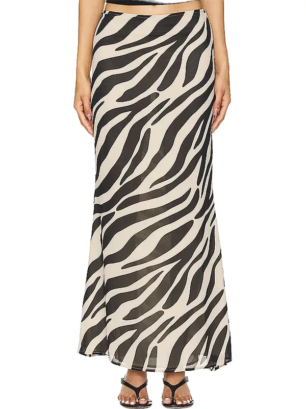Superdown Nalani Maxi Skirt - Stripe