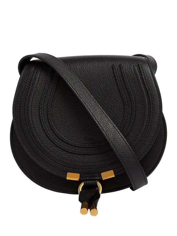 Chloé Marcie Saddle Bag - Black
