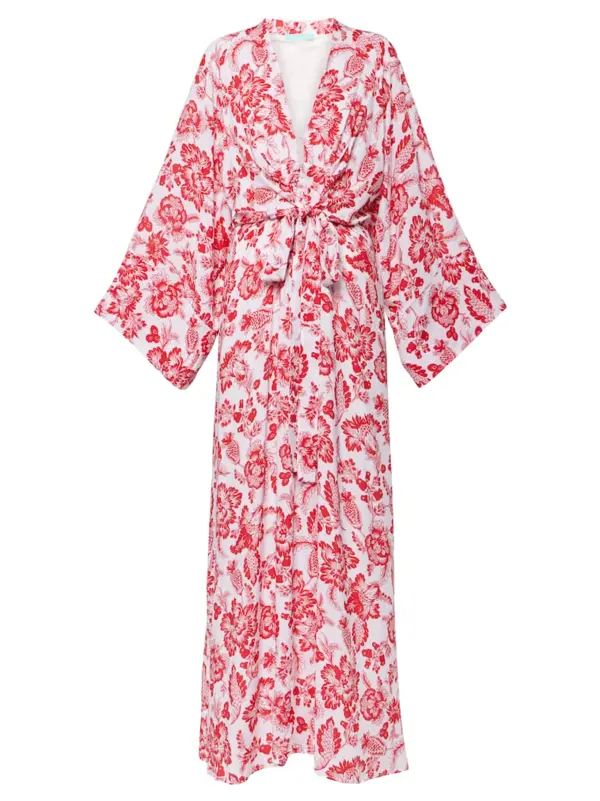 Melissa Odabash Wisdom Floral Wrap Dress - Multicoloured