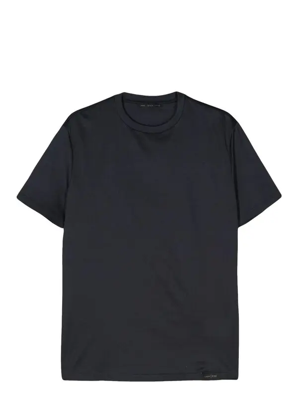 LOW BRAND Cotton Jersey T-shirt - Blue