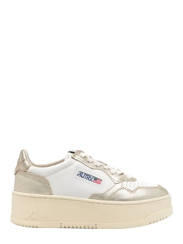 AUTRY Medalist Platform Sneakers - White