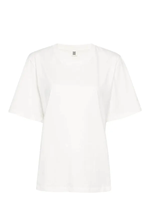 BY MALENE BIRGER Hedil Organic Cotton T-shirt - White